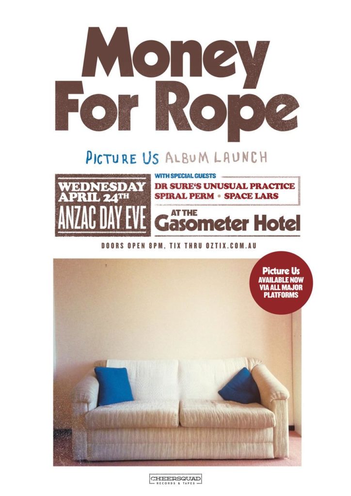 Cheersquad | Money For Rope ‘Picture Us’ album launch